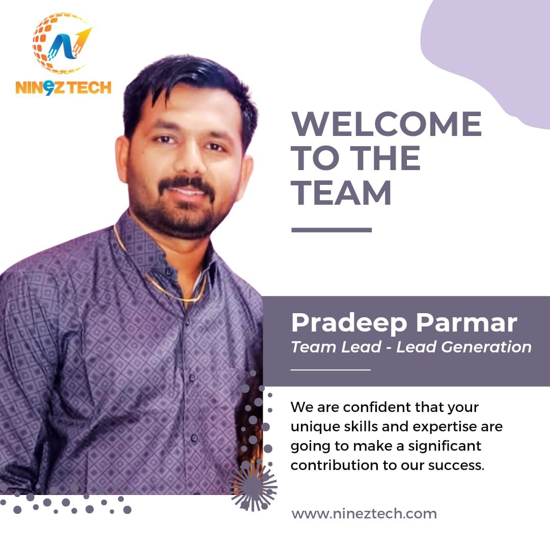 Maysha Raj on LinkedIn: Welcome Pradip Parmar 🎊 Maysha Raj on LinkedIn: Welcome Pradip Parmar 🎊