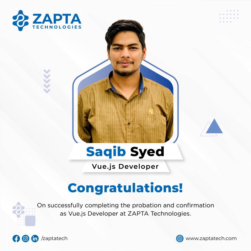 ZAPTA Technologies (Pvt.) Limited on LinkedIn: #zaptatech #jobconfirm # ... ZAPTA Technologies (Pvt.) Limited on LinkedIn: #zaptatech #jobconfirm # ...