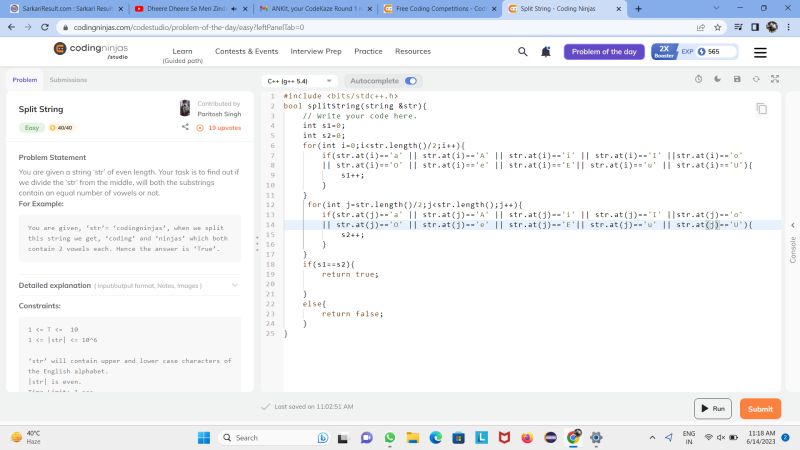 Ankit Maurya on LinkedIn: #dsa #leetcode #coding_ninga #coding Ankit Maurya on LinkedIn: #dsa #leetcode #coding_ninga #coding