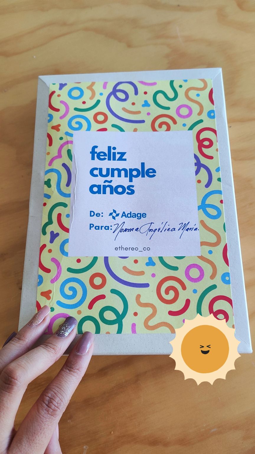 Angelica Tovar on LinkedIn: Thanks Adage Technologies LATAM 💙🎁 Angelica Tovar on LinkedIn: Thanks Adage Technologies LATAM 💙🎁