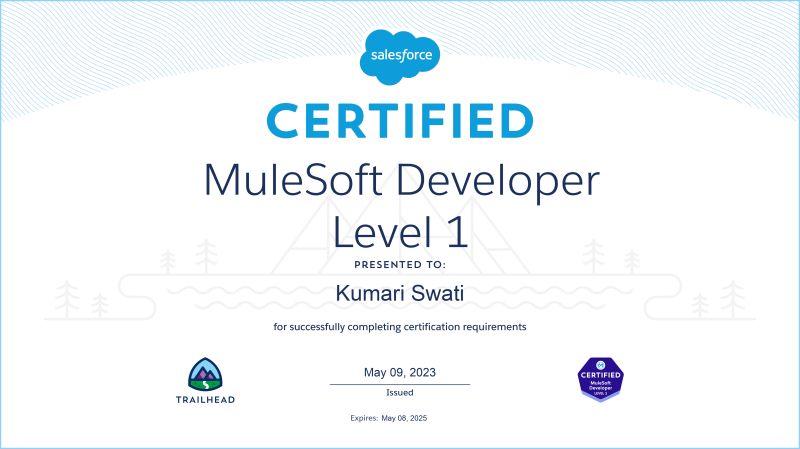 Kumari Swati on LinkedIn: #connections #mulesoft #mulesoftcommunity Kumari Swati on LinkedIn: #connections #mulesoft #mulesoftcommunity