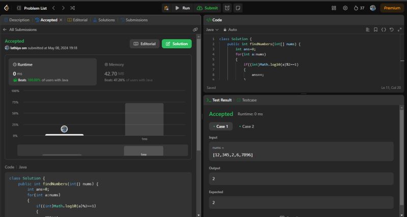 om lathiya on LinkedIn: #leetcode #array om lathiya on LinkedIn: #leetcode #array