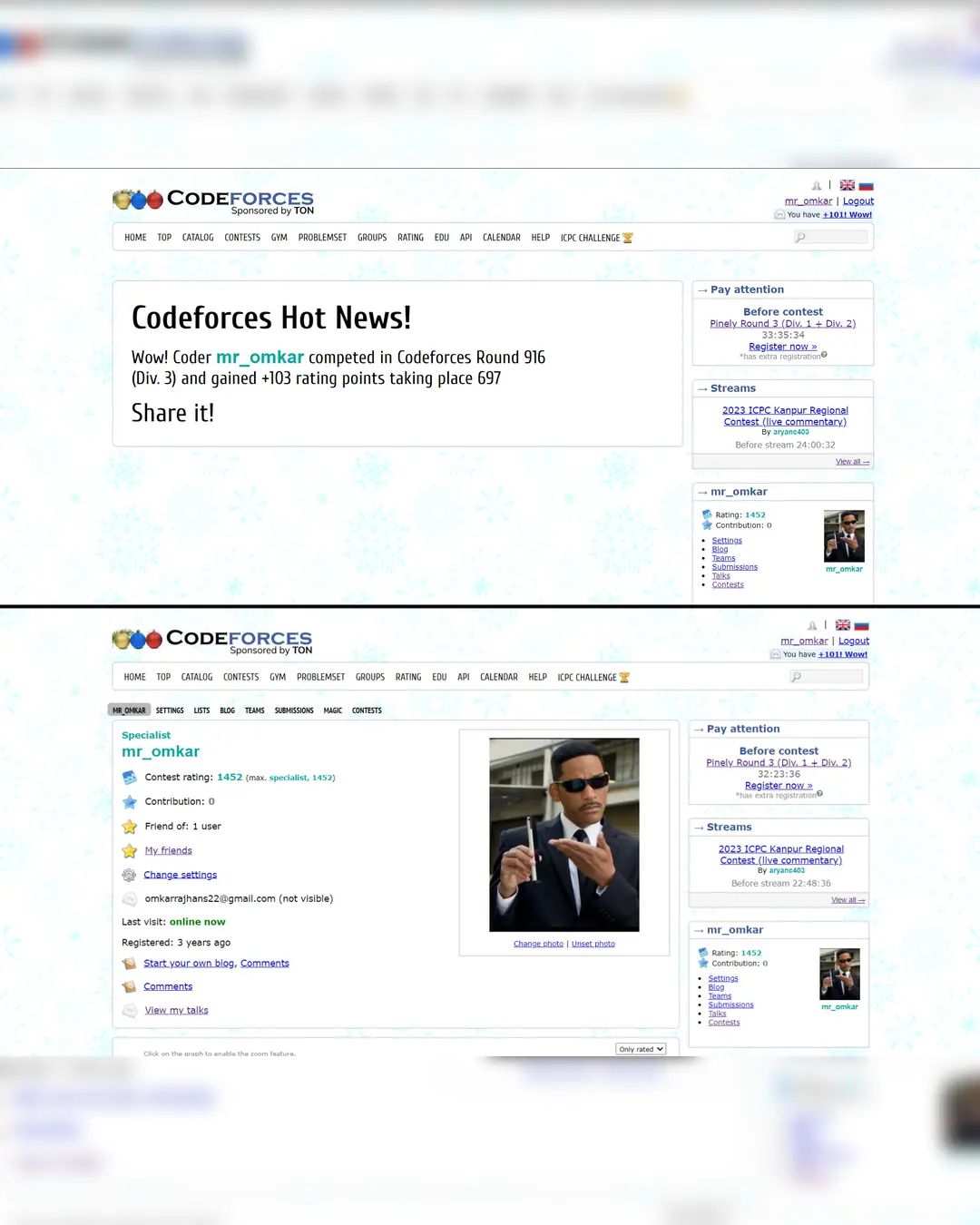 Omkar Rajhans on LinkedIn: #specialist #codeforces #cpp # ... Omkar Rajhans on LinkedIn: #specialist #codeforces #cpp # ...