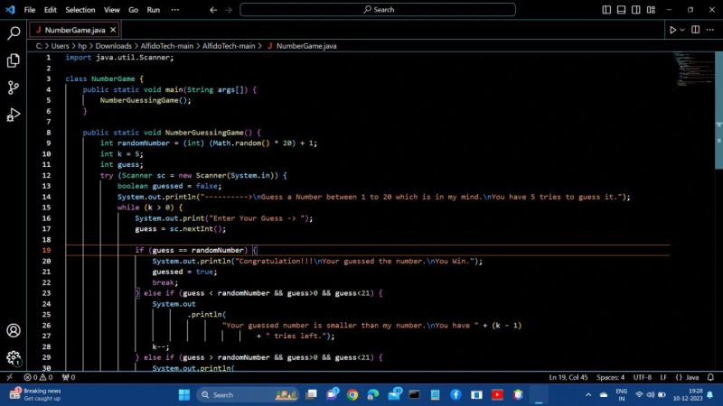 Aaradhana Mewade on LinkedIn: #alfidointernship #java #codingadventure ... Aaradhana Mewade on LinkedIn: #alfidointernship #java #codingadventure ...