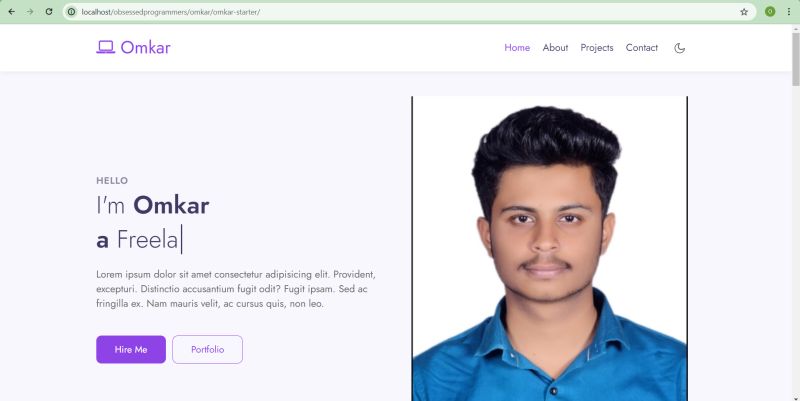 Omkar Joshi on LinkedIn: task 1 completed portfolio website Obsessed ... Omkar Joshi on LinkedIn: task 1 completed portfolio website Obsessed ...