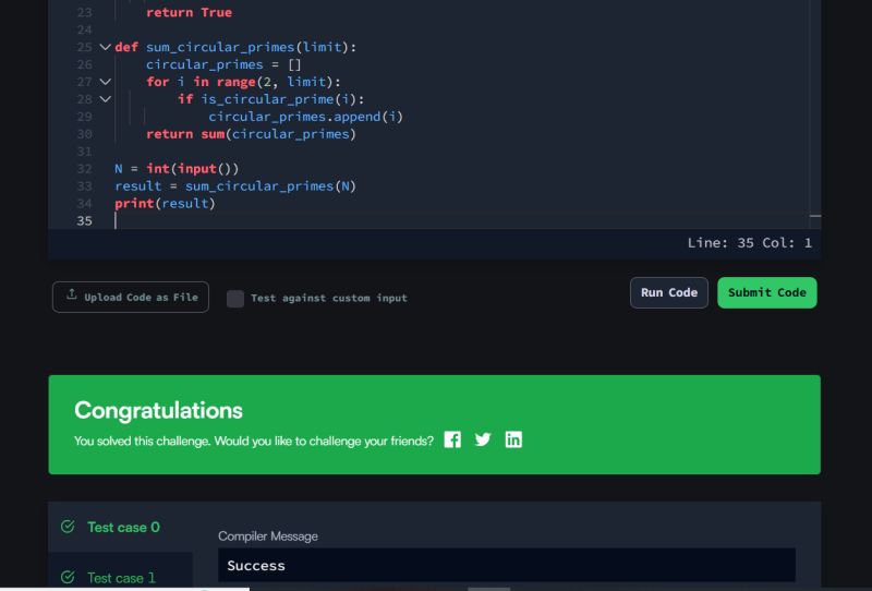 Chetan Pagare on LinkedIn: #50daysofcode #codingchallenge #projecteuler ... Chetan Pagare on LinkedIn: #50daysofcode #codingchallenge #projecteuler ...
