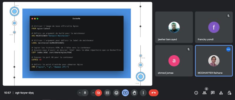 Raihane Modhaffer sur LinkedIn : #docker #formation #conteneurisation # ... Raihane Modhaffer sur LinkedIn : #docker #formation #conteneurisation # ...