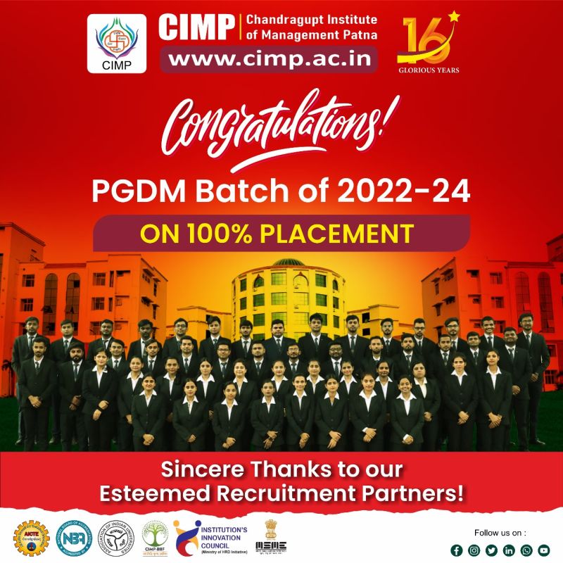 Chandragupt Institute of Management Patna (CIMP) on LinkedIn: #cimp # ... Chandragupt Institute of Management Patna (CIMP) on LinkedIn: #cimp # ...
