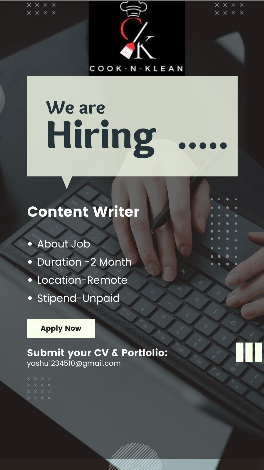 Yash Thakur on LinkedIn: 🔴 JOB DESCRIPTION 📍 For Content Writing Intern ... Yash Thakur on LinkedIn: 🔴 JOB DESCRIPTION 📍 For Content Writing Intern ...