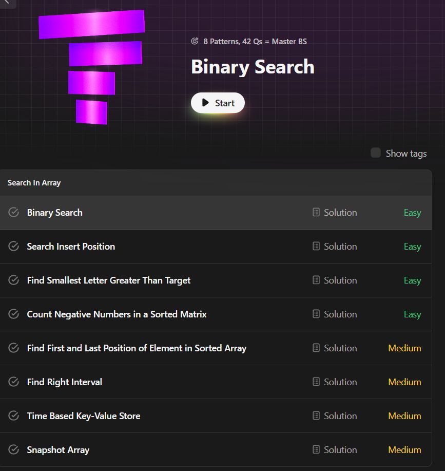 Arman Sarvghad on LinkedIn: #leetcode #binarysearch #algorithm # ... Arman Sarvghad on LinkedIn: #leetcode #binarysearch #algorithm # ...
