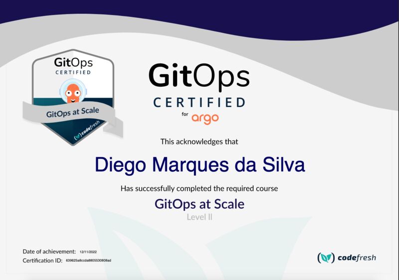 Diego Marques da Silva on LinkedIn: #devops #gitops #argocd #k8s #codefresh Diego Marques da Silva on LinkedIn: #devops #gitops #argocd #k8s #codefresh