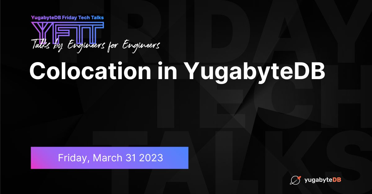 Yugabyte on LinkedIn: #yugabytedb #database #community #yftt # ... Yugabyte on LinkedIn: #yugabytedb #database #community #yftt # ...
