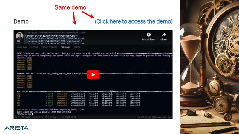 Davide Bassani on LinkedIn: #arista #avd #github #codespaces # ... Davide Bassani on LinkedIn: #arista #avd #github #codespaces # ...