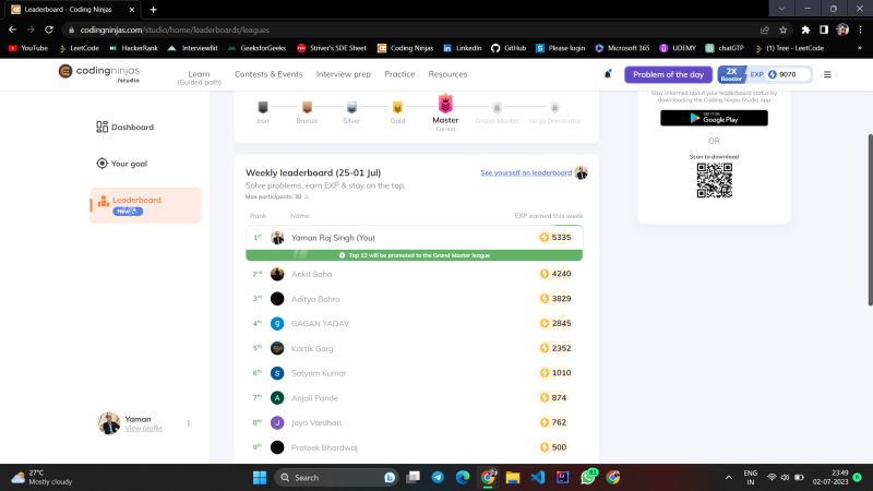 YAMAN RAJ SINGH on LinkedIn: #coding #codingchallenge #codingninjas # ... YAMAN RAJ SINGH on LinkedIn: #coding #codingchallenge #codingninjas # ...