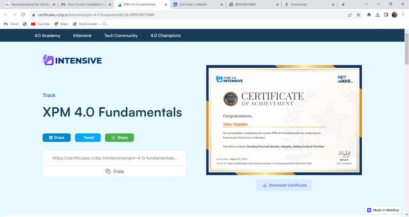 Vasu viyyapu on LinkedIn: #ccbp #nxtwave #150daysofcodechallenge #xmp4 ... Vasu viyyapu on LinkedIn: #ccbp #nxtwave #150daysofcodechallenge #xmp4 ...