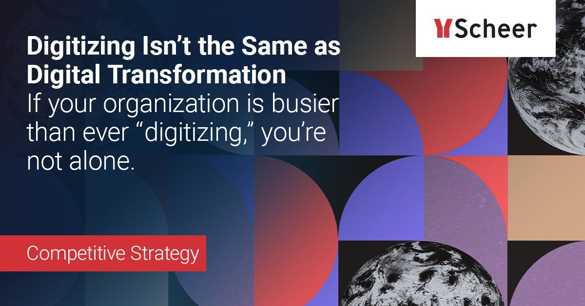 Anthony Wheeler on LinkedIn: Digitizing Isn’t the Same as Digital ... Anthony Wheeler on LinkedIn: Digitizing Isn’t the Same as Digital ...