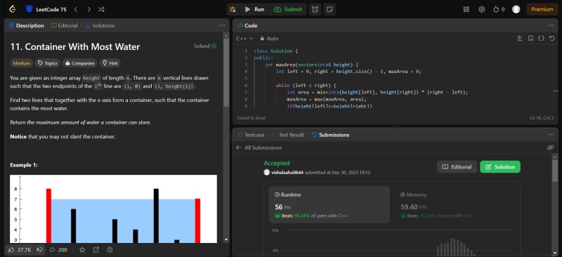 Vishal Sahu on LinkedIn: #100daysofcode #100daysofcode #leetcode # ... Vishal Sahu on LinkedIn: #100daysofcode #100daysofcode #leetcode # ...