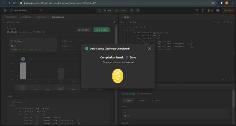 Utkarsh Saxena on LinkedIn: #100daysofcodingchallenge #leetcode ... Utkarsh Saxena on LinkedIn: #100daysofcodingchallenge #leetcode ...