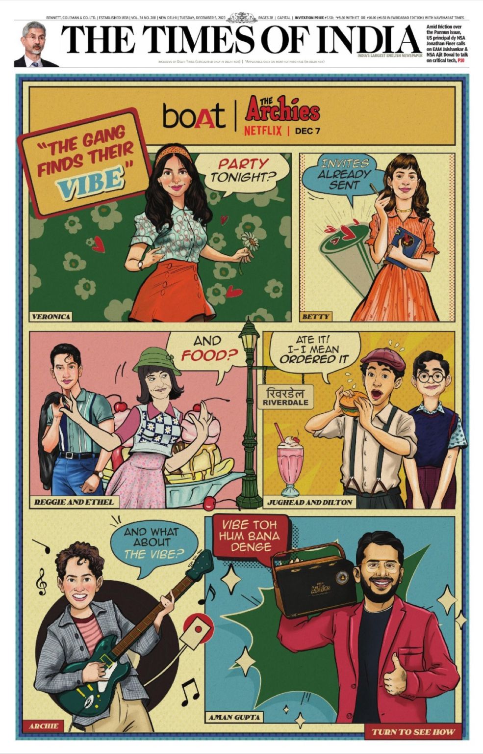 Sowmya Reddy on LinkedIn: Absolutely! The boAt X Archies ad taps into ... Sowmya Reddy on LinkedIn: Absolutely! The boAt X Archies ad taps into ...