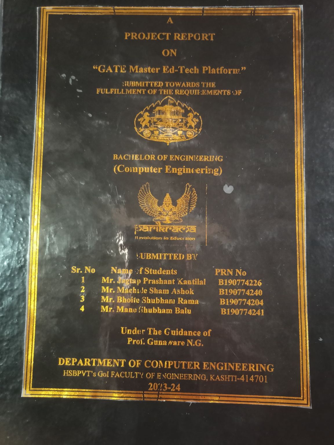 Shubham Bhoite on LinkedIn: #edtech #gatemaster #finalyearproject Shubham Bhoite on LinkedIn: #edtech #gatemaster #finalyearproject