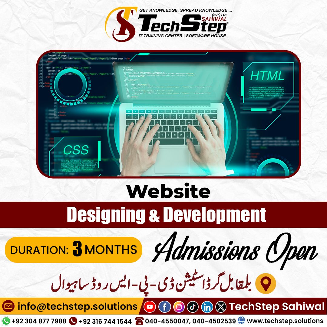 TechStep Sahiwal on LinkedIn: #techstep #techstepsahiwal #html #css # ... TechStep Sahiwal on LinkedIn: #techstep #techstepsahiwal #html #css # ...