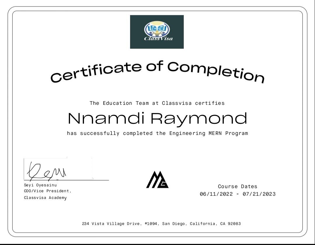 Nnadi Nnamdi Raymond on LinkedIn: I'm super excited to share some ... Nnadi Nnamdi Raymond on LinkedIn: I'm super excited to share some ...