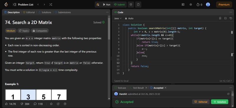 Harshit Yadav on LinkedIn: #30daysofcode #leetcode #dsa #java Harshit Yadav on LinkedIn: #30daysofcode #leetcode #dsa #java