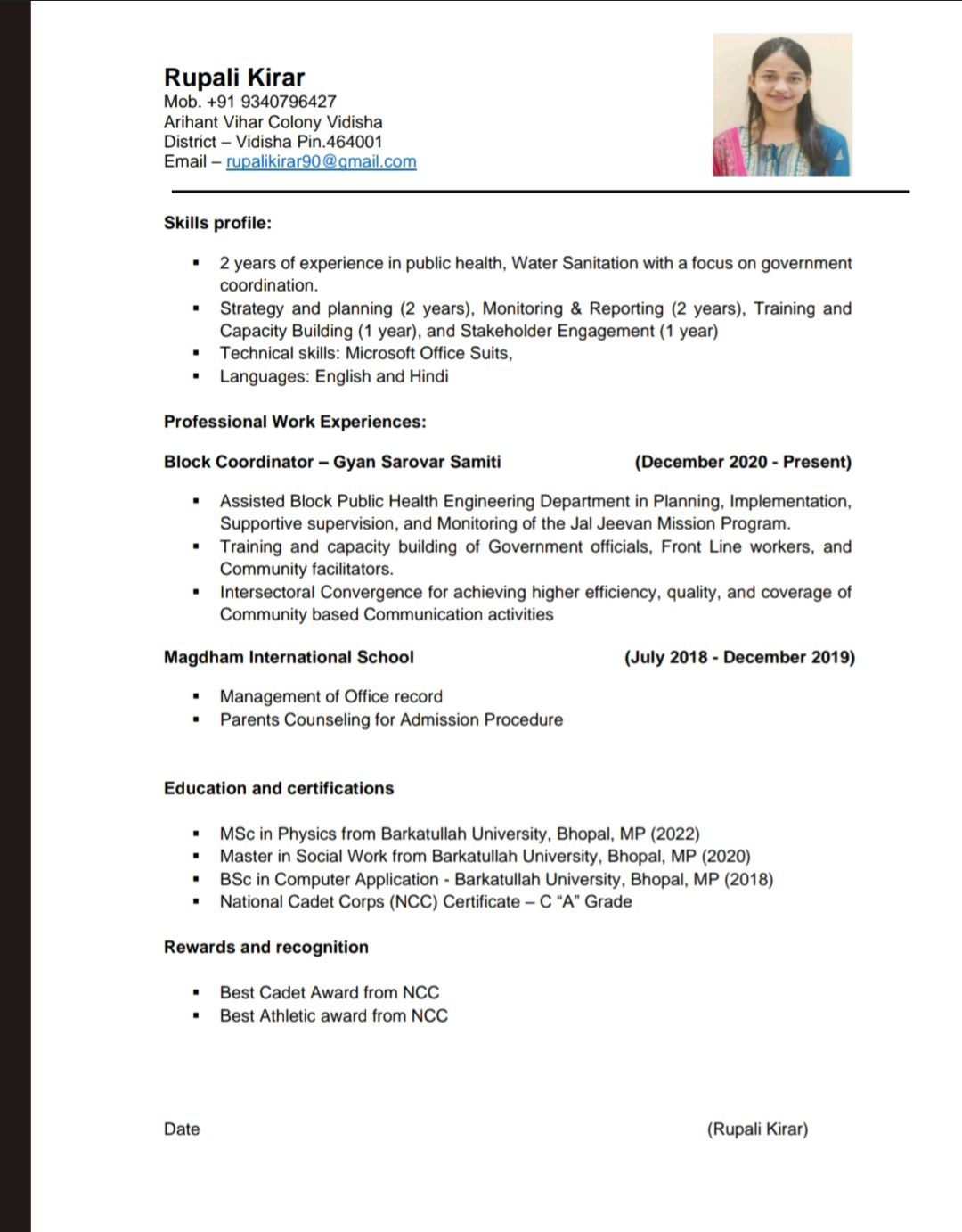 Rupali Kirar on LinkedIn: #connections #excel #word #opentowork # ... Rupali Kirar on LinkedIn: #connections #excel #word #opentowork # ...
