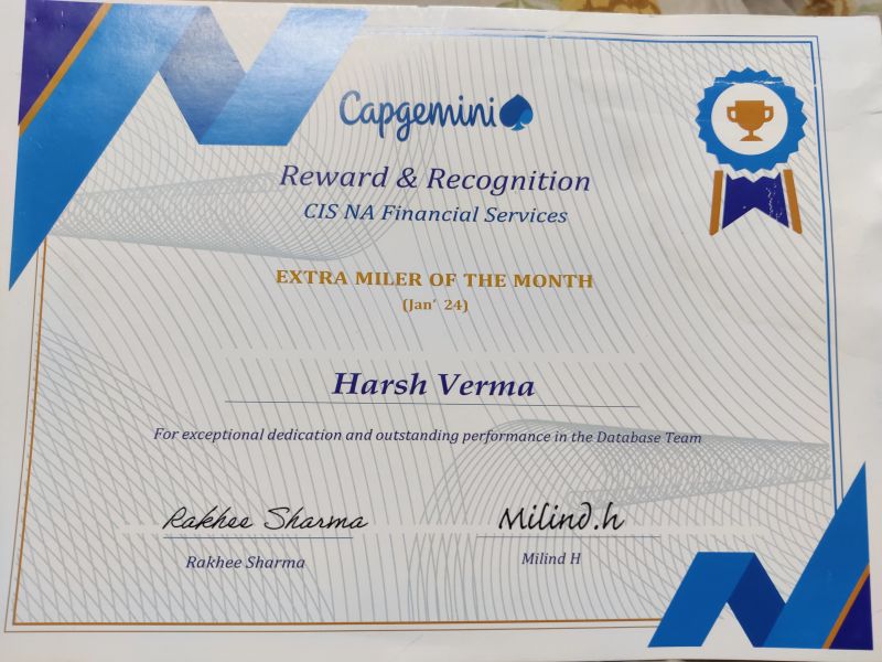 Harsh Verma on LinkedIn: #teamrecognition #careergrowth #capgemini # ... Harsh Verma on LinkedIn: #teamrecognition #careergrowth #capgemini # ...