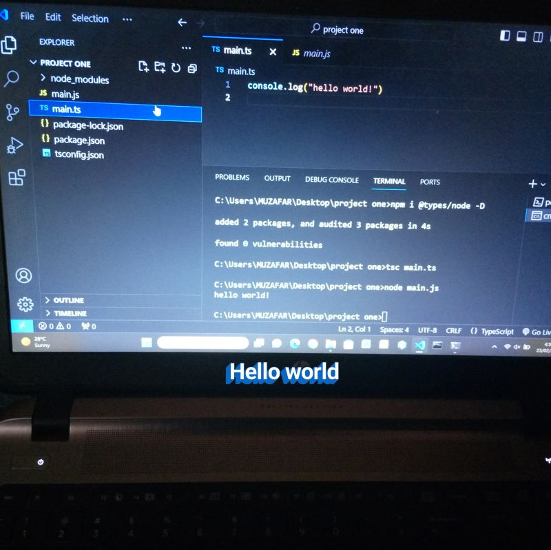Warisha Turab on LinkedIn: #typescript #helloworld #developercommunity ... Warisha Turab on LinkedIn: #typescript #helloworld #developercommunity ...