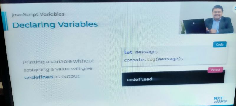 Nikhil Gupta on LinkedIn: #day1 #javascript #variable #assigning # ... Nikhil Gupta on LinkedIn: #day1 #javascript #variable #assigning # ...