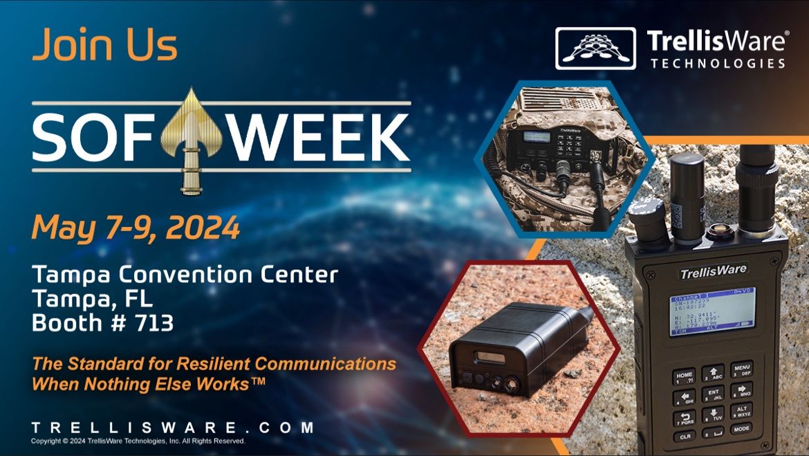 TrellisWare Technologies on LinkedIn: #sofweek2024 #ussocom #globalsof ... TrellisWare Technologies on LinkedIn: #sofweek2024 #ussocom #globalsof ...