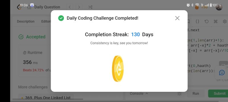 Ankit Kumar Jha on LinkedIn: #potd #leetcode #consistensy Ankit Kumar Jha on LinkedIn: #potd #leetcode #consistensy