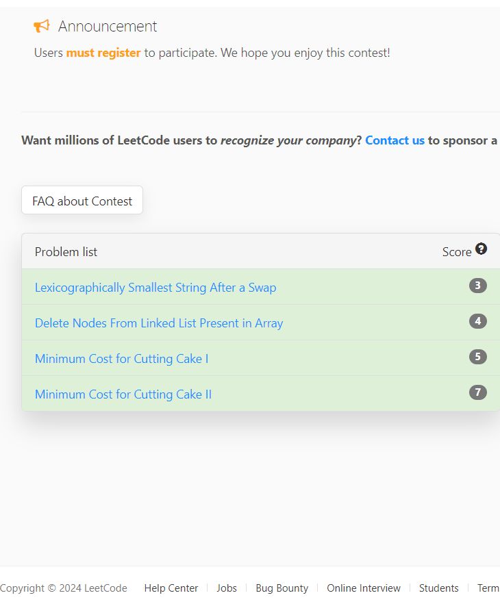 Abhishek Manglani on LinkedIn: #leetcode #contests #dsa #algorithms # ... Abhishek Manglani on LinkedIn: #leetcode #contests #dsa #algorithms # ...