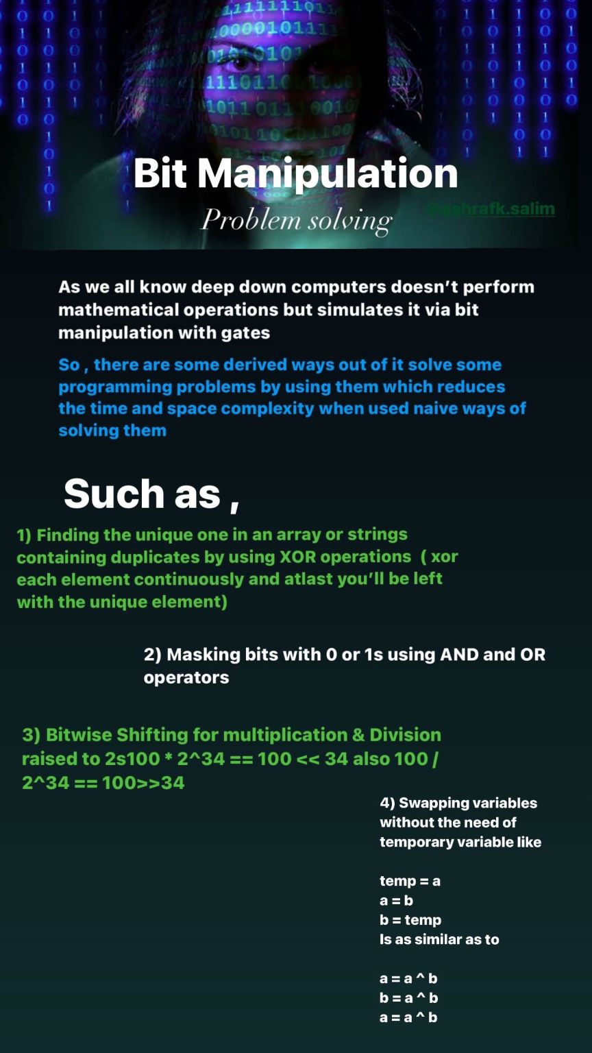 Ashraf Khan on LinkedIn: #leetcode #datastructure #bitmanipulation # ... Ashraf Khan on LinkedIn: #leetcode #datastructure #bitmanipulation # ...