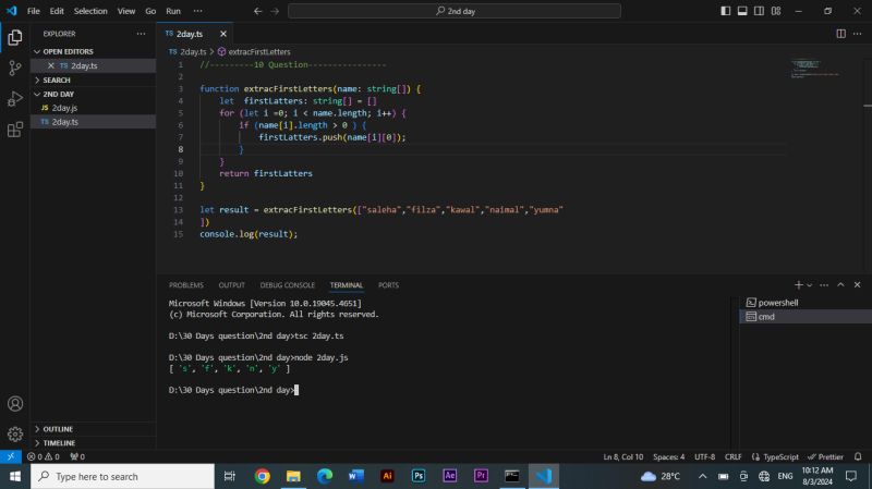 Saira Naseer on LinkedIn: #typescript #coding #programming #learntocode ... Saira Naseer on LinkedIn: #typescript #coding #programming #learntocode ...