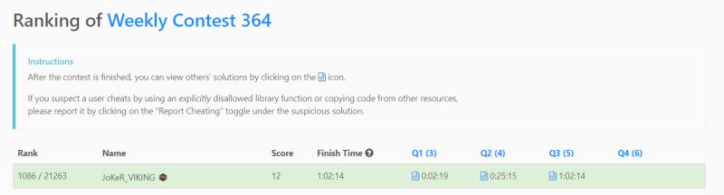 Pratham Vasani on LinkedIn: #leetcode #leetcodeweekly #coding #c #dsa # ... Pratham Vasani on LinkedIn: #leetcode #leetcodeweekly #coding #c #dsa # ...