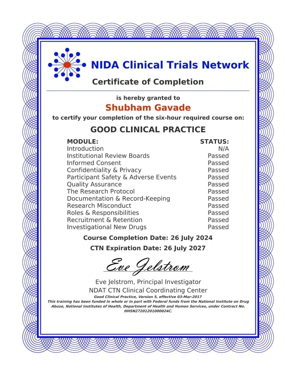Shubham Gavade on LinkedIn: #gcp #clinicaltrials Shubham Gavade on LinkedIn: #gcp #clinicaltrials