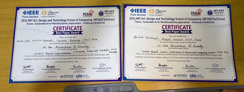 NIKITA KARANDE on LinkedIn: #ieee #pict #research #team NIKITA KARANDE on LinkedIn: #ieee #pict #research #team