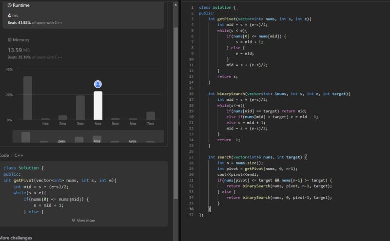 Ganesh Rana on LinkedIn: #leetcode #cpp #binarysearch #algorithms # ... Ganesh Rana on LinkedIn: #leetcode #cpp #binarysearch #algorithms # ...