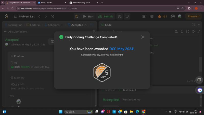 Tejaswini Joshi on LinkedIn: #leetcode #coding #programming #algorithms ... Tejaswini Joshi on LinkedIn: #leetcode #coding #programming #algorithms ...
