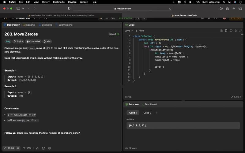 Srushti Jalgaonkar on LinkedIn: #codingchallenge #programming #arrays # ... Srushti Jalgaonkar on LinkedIn: #codingchallenge #programming #arrays # ...