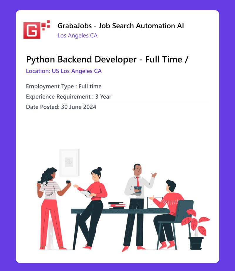 Job Zapper on LinkedIn: #python #backend #developer #remotejobs #ai # ... Job Zapper on LinkedIn: #python #backend #developer #remotejobs #ai # ...
