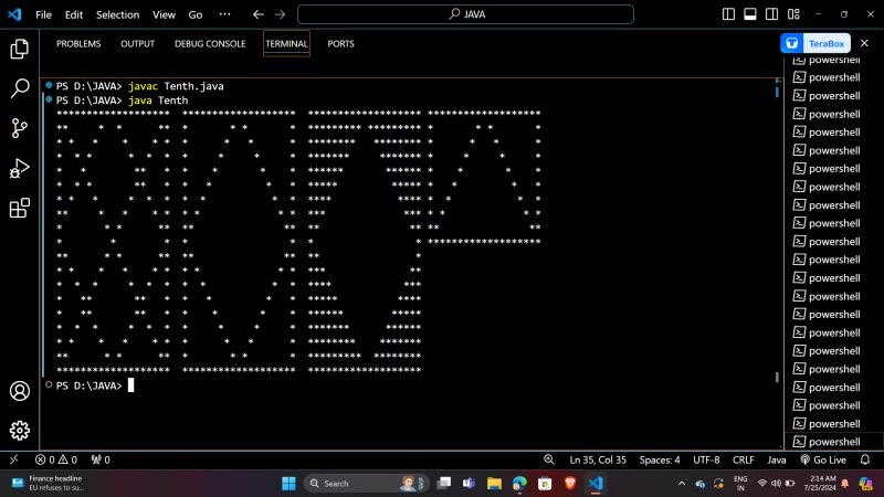 Tisha Gupta on LinkedIn: #java #dsa #codingchallenge #patternsinjava # ... Tisha Gupta on LinkedIn: #java #dsa #codingchallenge #patternsinjava # ...
