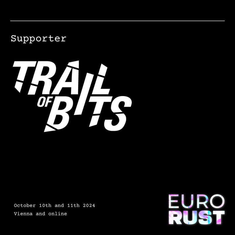EuroRust on LinkedIn: #eurorust24 #rustlang EuroRust on LinkedIn: #eurorust24 #rustlang