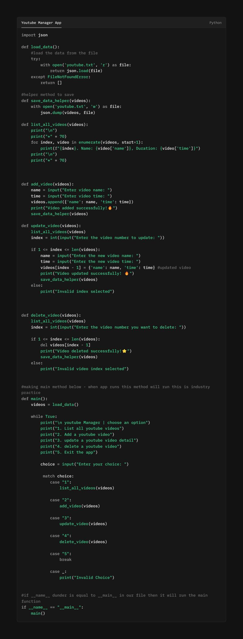 Sahil Sharma on LinkedIn: #python #programming #coding #project # ... Sahil Sharma on LinkedIn: #python #programming #coding #project # ...