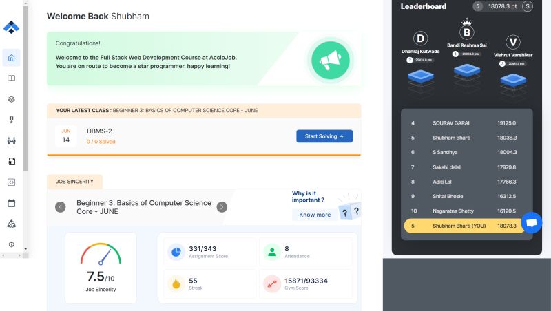 Shubham Bharti on LinkedIn: #100daysofcode #acciojob #leetcode # ... Shubham Bharti on LinkedIn: #100daysofcode #acciojob #leetcode # ...