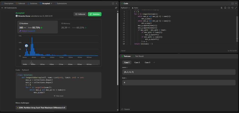 Himanshu Kumar on LinkedIn: #leetcode #codingjourney #problemsolving # ... Himanshu Kumar on LinkedIn: #leetcode #codingjourney #problemsolving # ...
