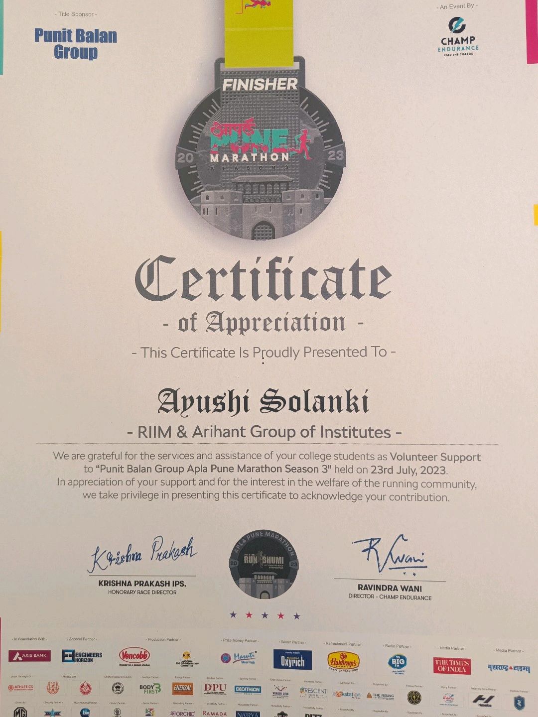 Ayushi Solanki on LinkedIn: #aplapunemarathon #volunteer #skillstraining Ayushi Solanki on LinkedIn: #aplapunemarathon #volunteer #skillstraining