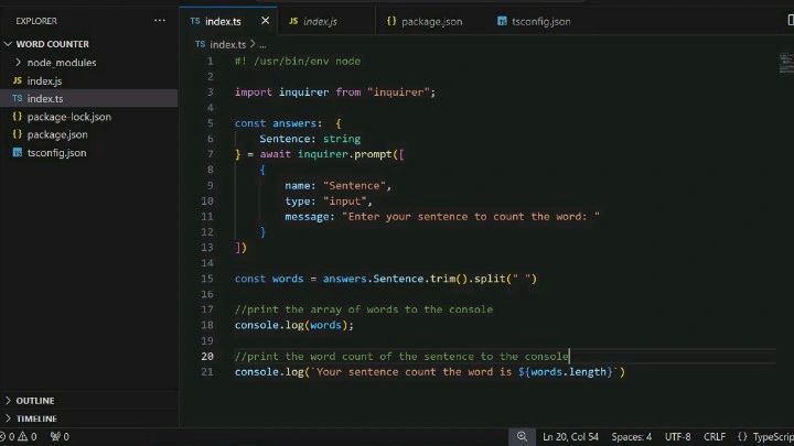 Isra Imran on LinkedIn: #webdevelopment #nodejs #inquirer #typescript # ... Isra Imran on LinkedIn: #webdevelopment #nodejs #inquirer #typescript # ...